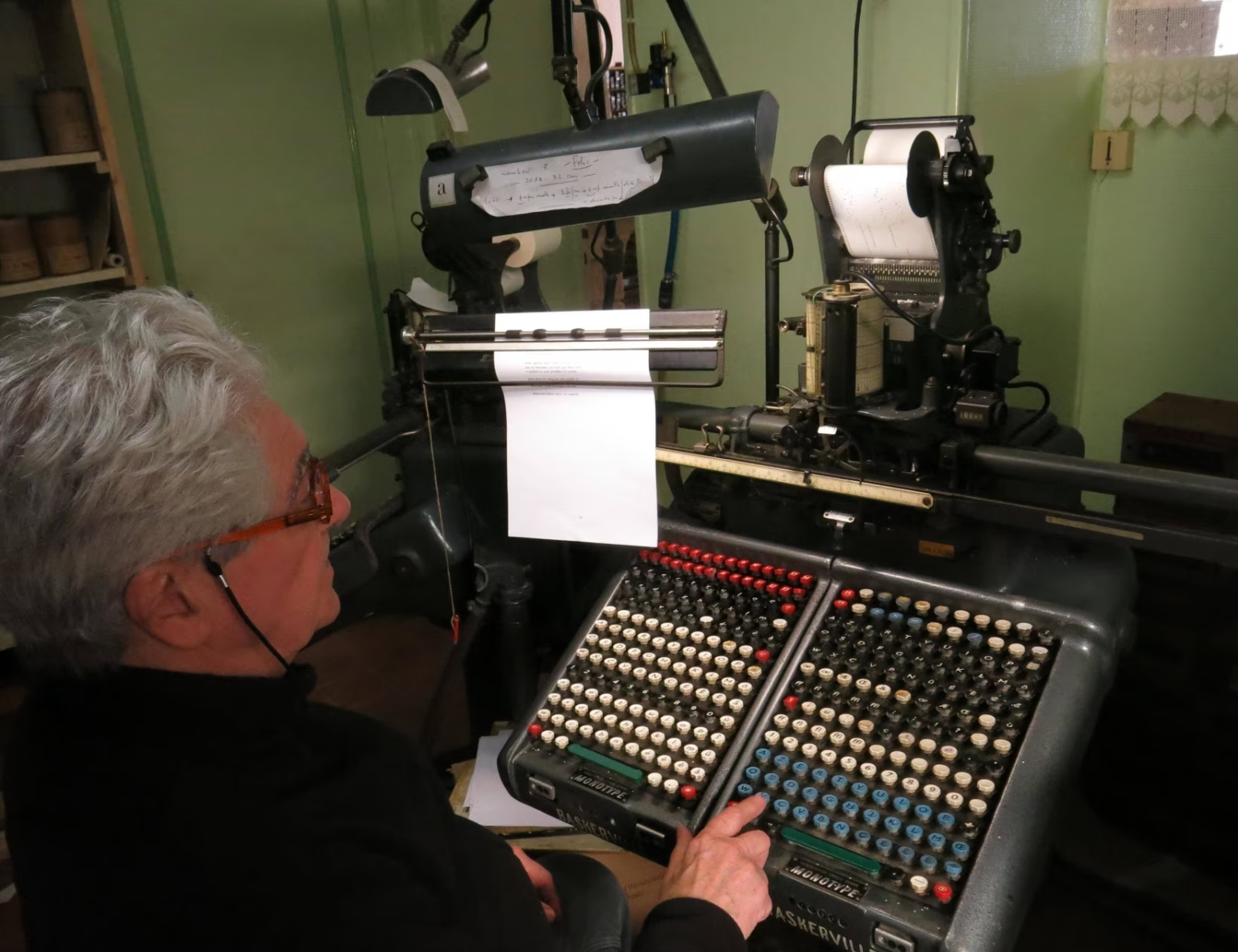 Vincent Auger, un des derniers typographes français - Franck Antoni